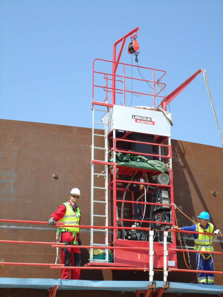Automatic Girth Welder - Tank Welding LLC
