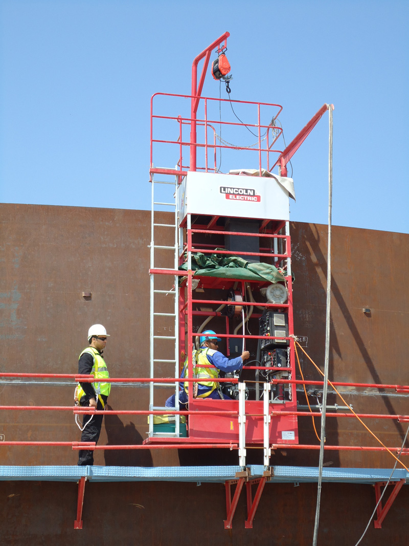 Automatic Girth Welder - Tank Welding LLC